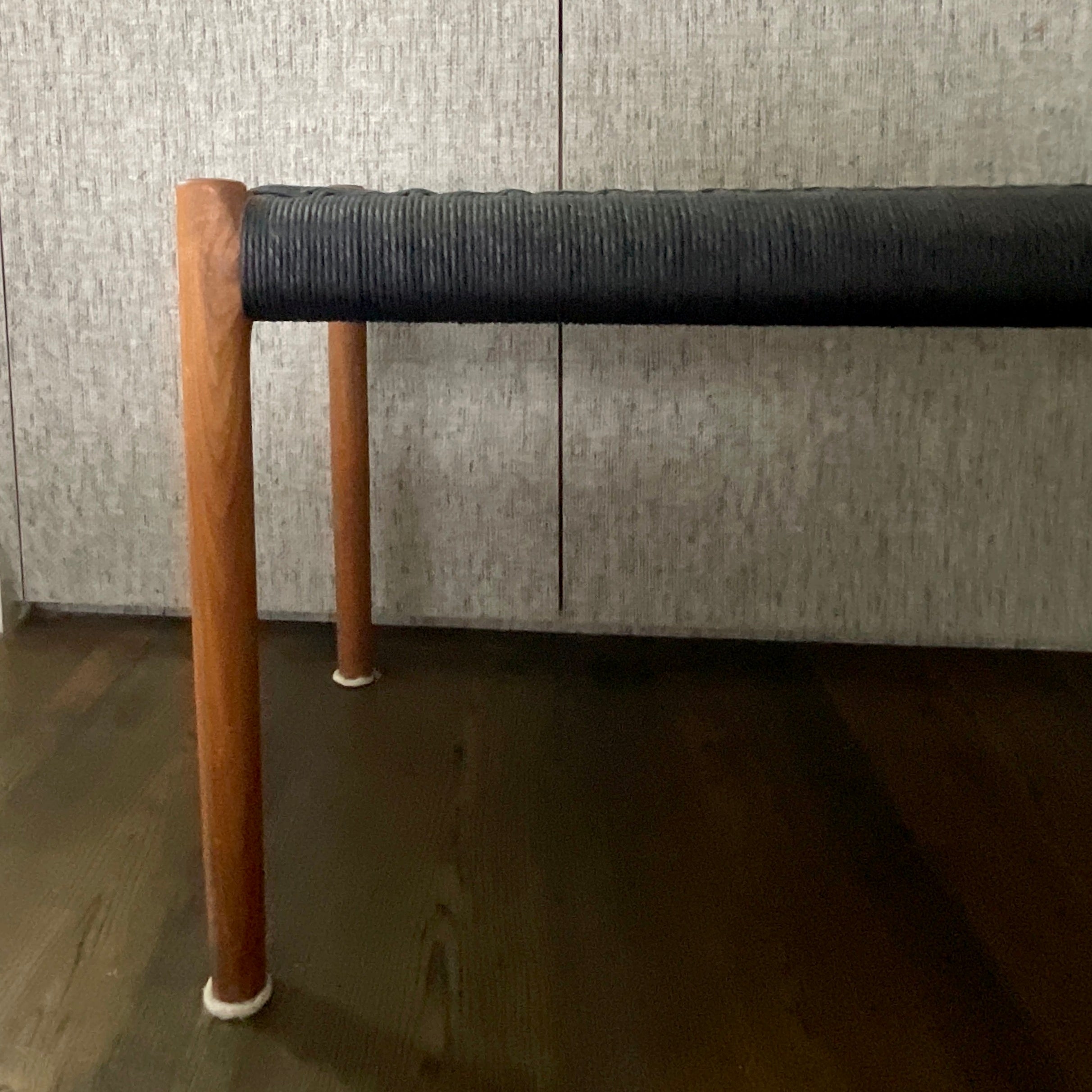J.L Møller 63 Bench in Danish Cord | HFOC – Home Furniture on Consignment