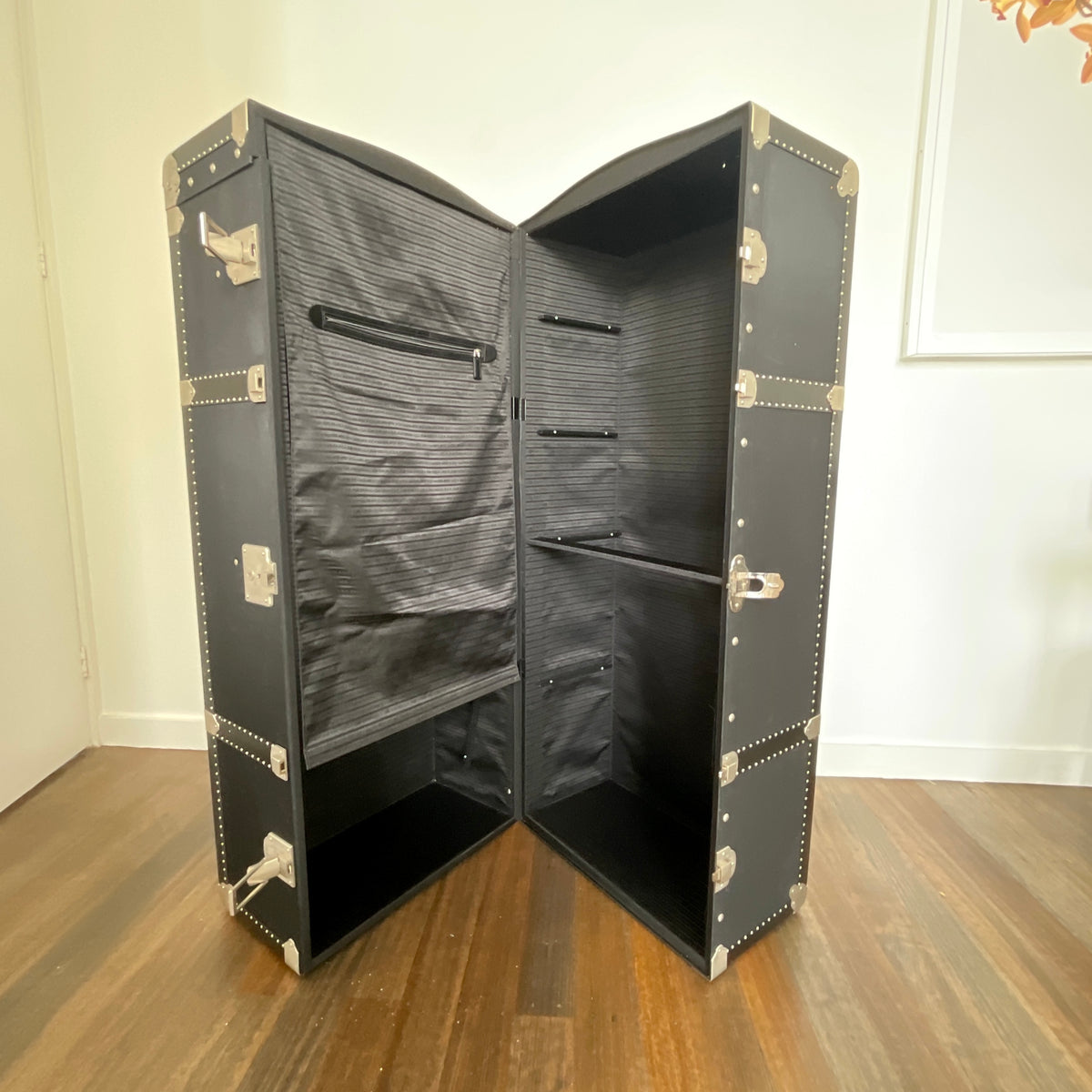 Leather Wardrobe Trunk by Prada (Missing Drawers) – Home Furniture on ...