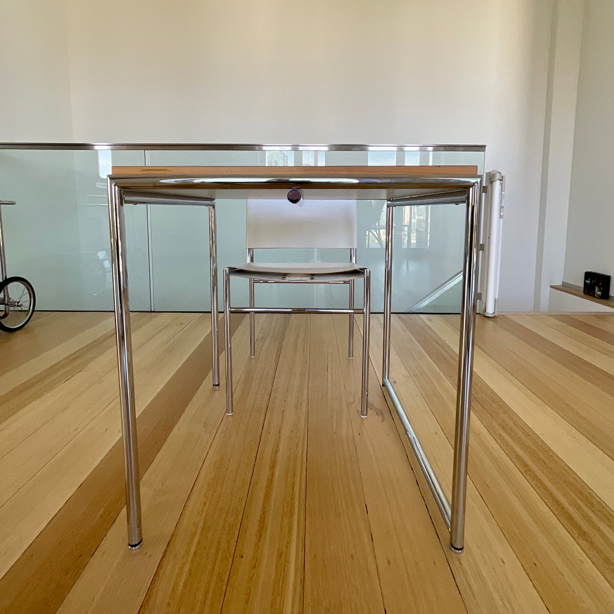 Three Piece Set - Jean Fold Out Table by Eileen Gray for ClassiCon + T ...