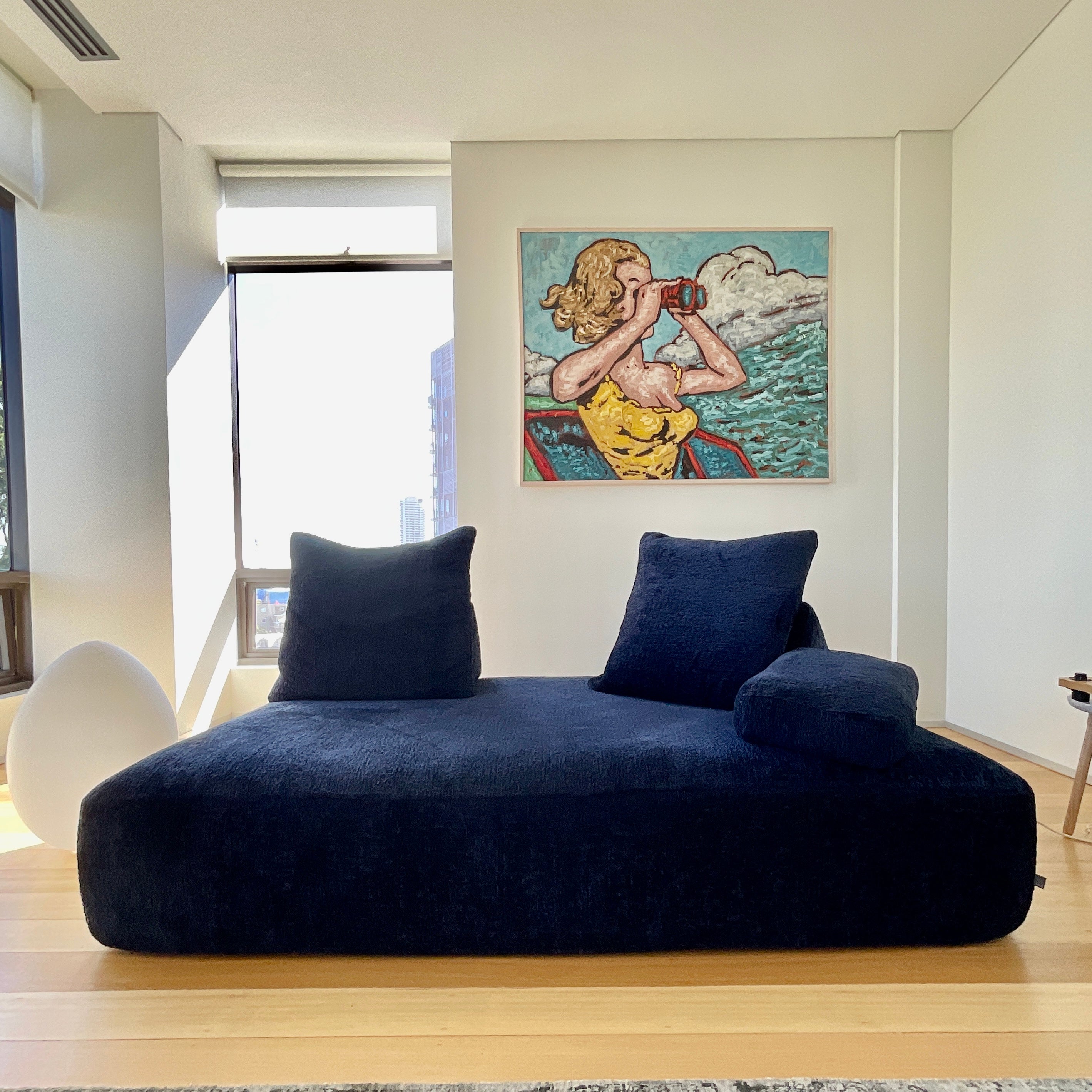 Edra Sherazade Sofa in Deep Blue by Francesco Binfare | HFOC – Home ...