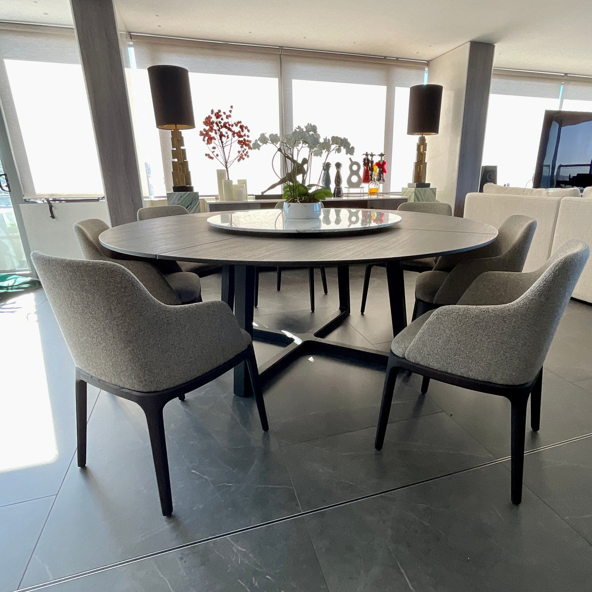 Concorde Table with Concorde Marble Tray by Poliform – Home Furniture ...