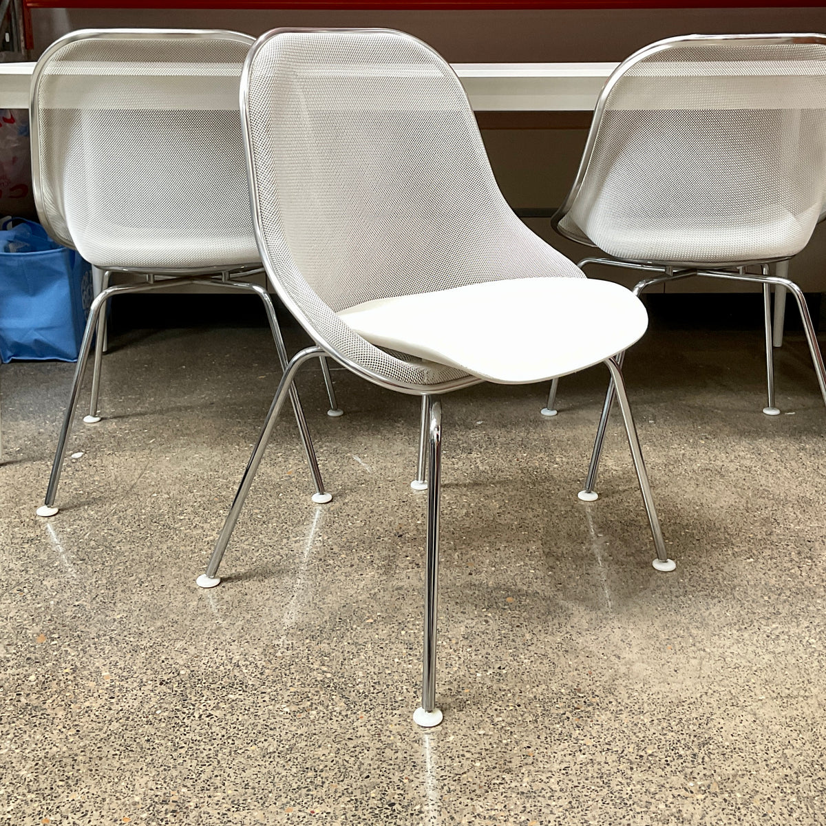 Set of SIX Project Iuta Chairs by Antonio Citterio for B&B Italia ...