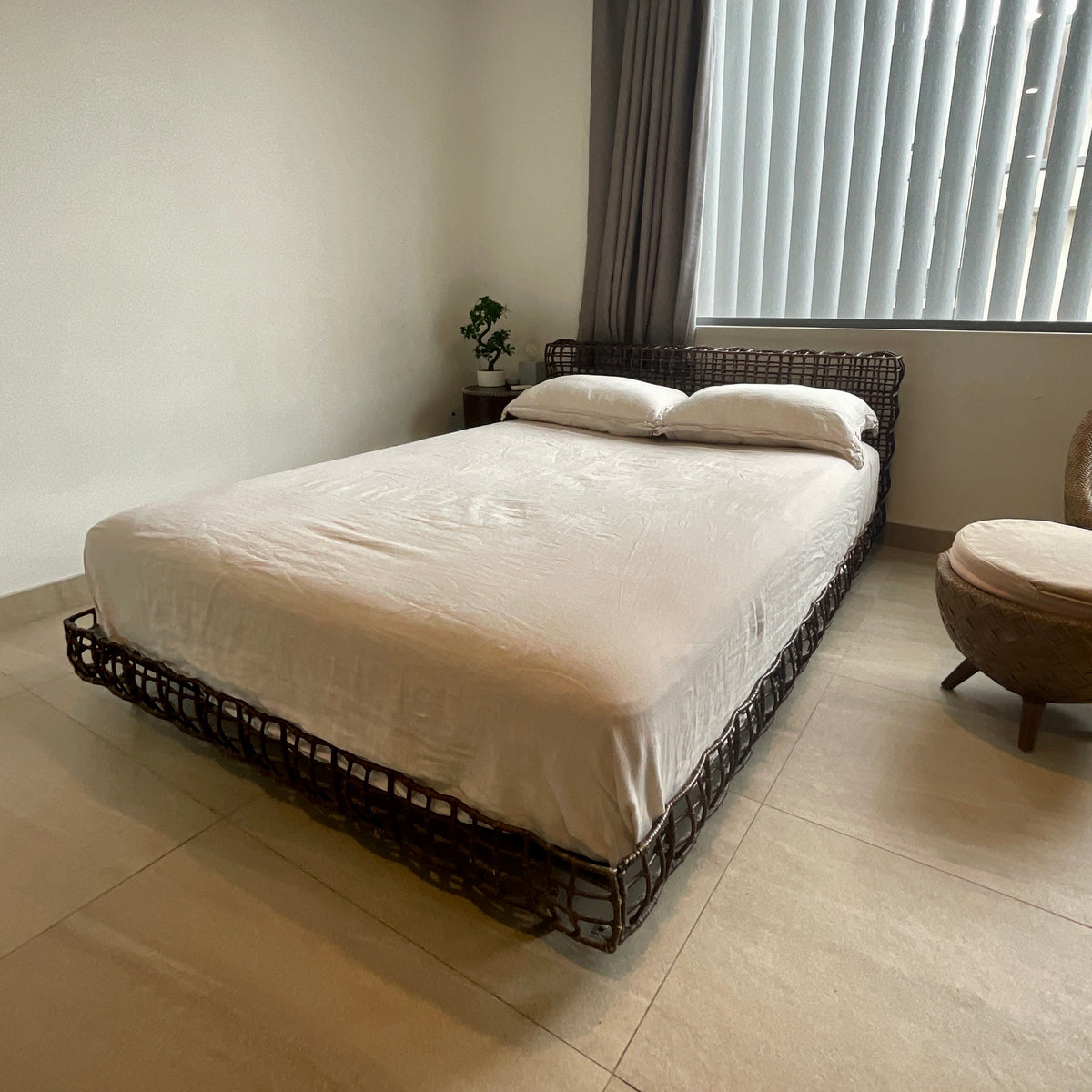 Ying & Yang Queen Size Bed Frame by Kenneth Cobonpue – Home Furniture ...