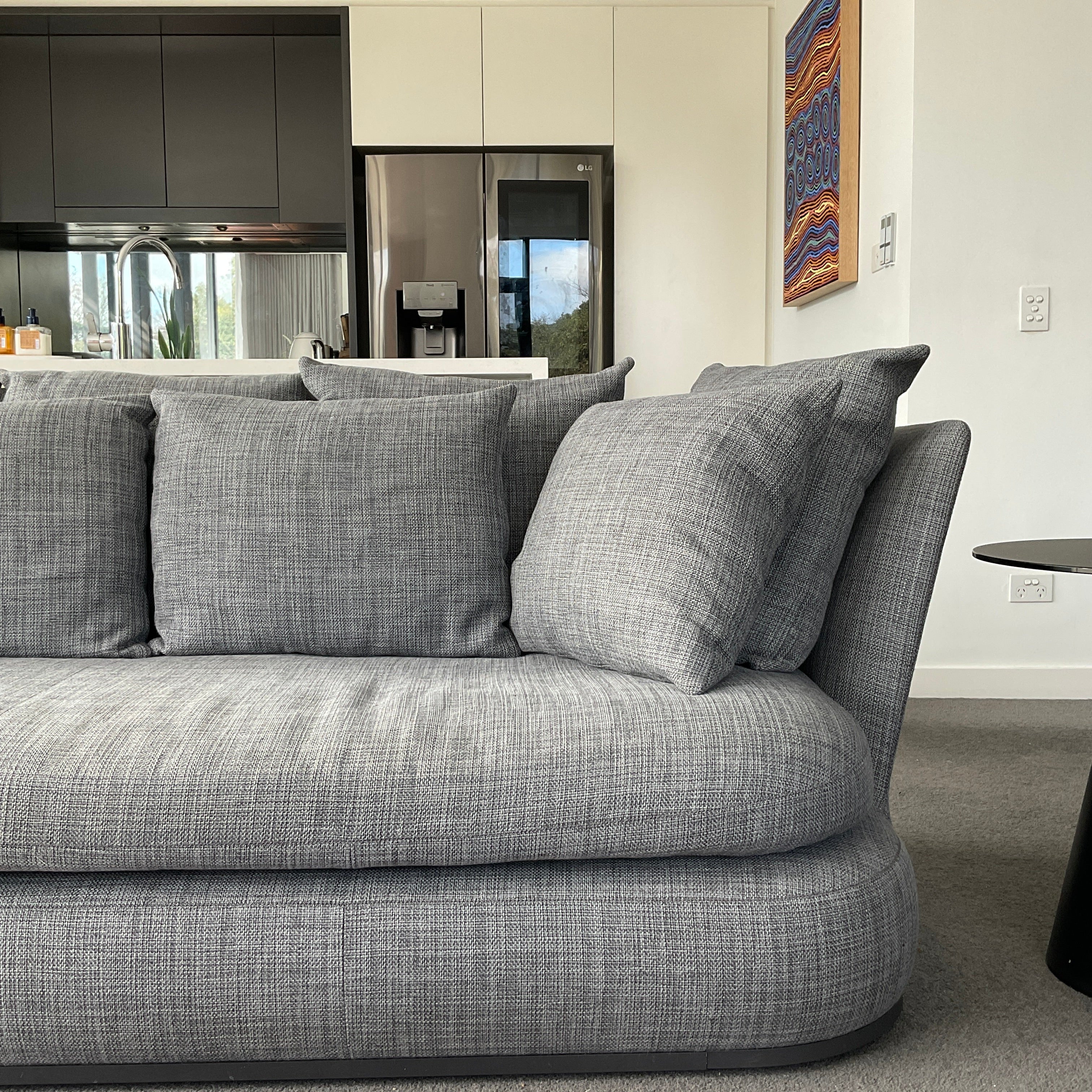 Maxalto Apollo Sofa by Antonio Citterio Grey Fabric | HFOC – Home ...