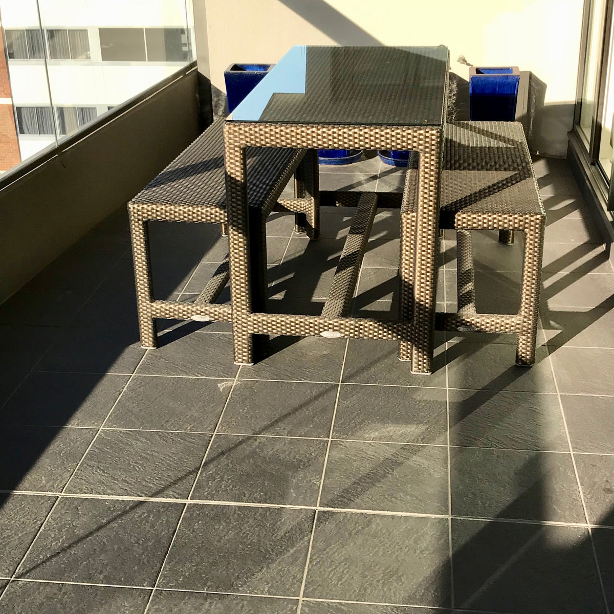 SOHO Table & Bench Seats by Dedon – Home Furniture on Consignment