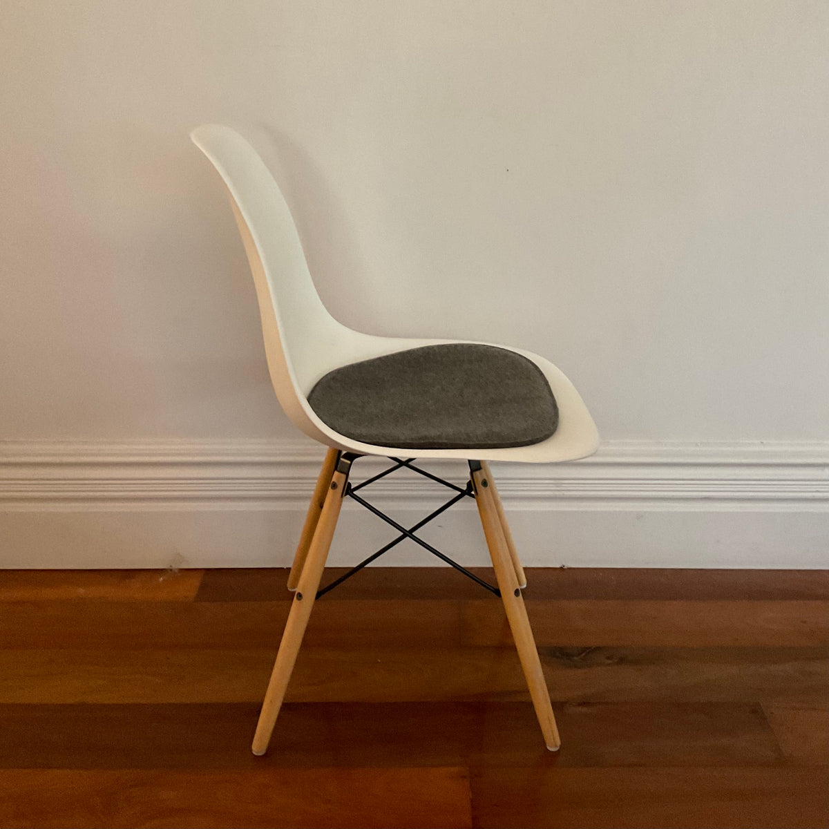 Set of FOUR Eames Moulded Plastic Chairs by Ray & Charles Eames for He ...