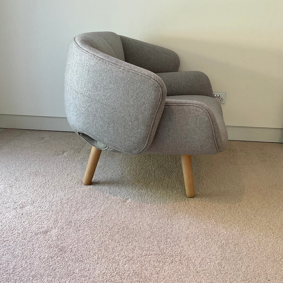 Fusion Chair & Footstool by BoConcept – Home Furniture on Consignment