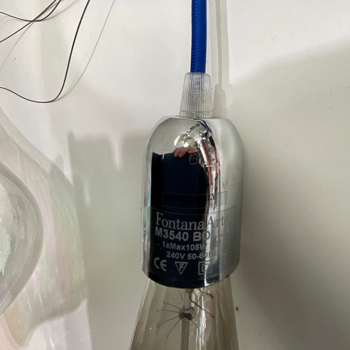 Bolla Large Suspension Lamp by Studio Harry-Paul for Fontana Arte (2 a ...