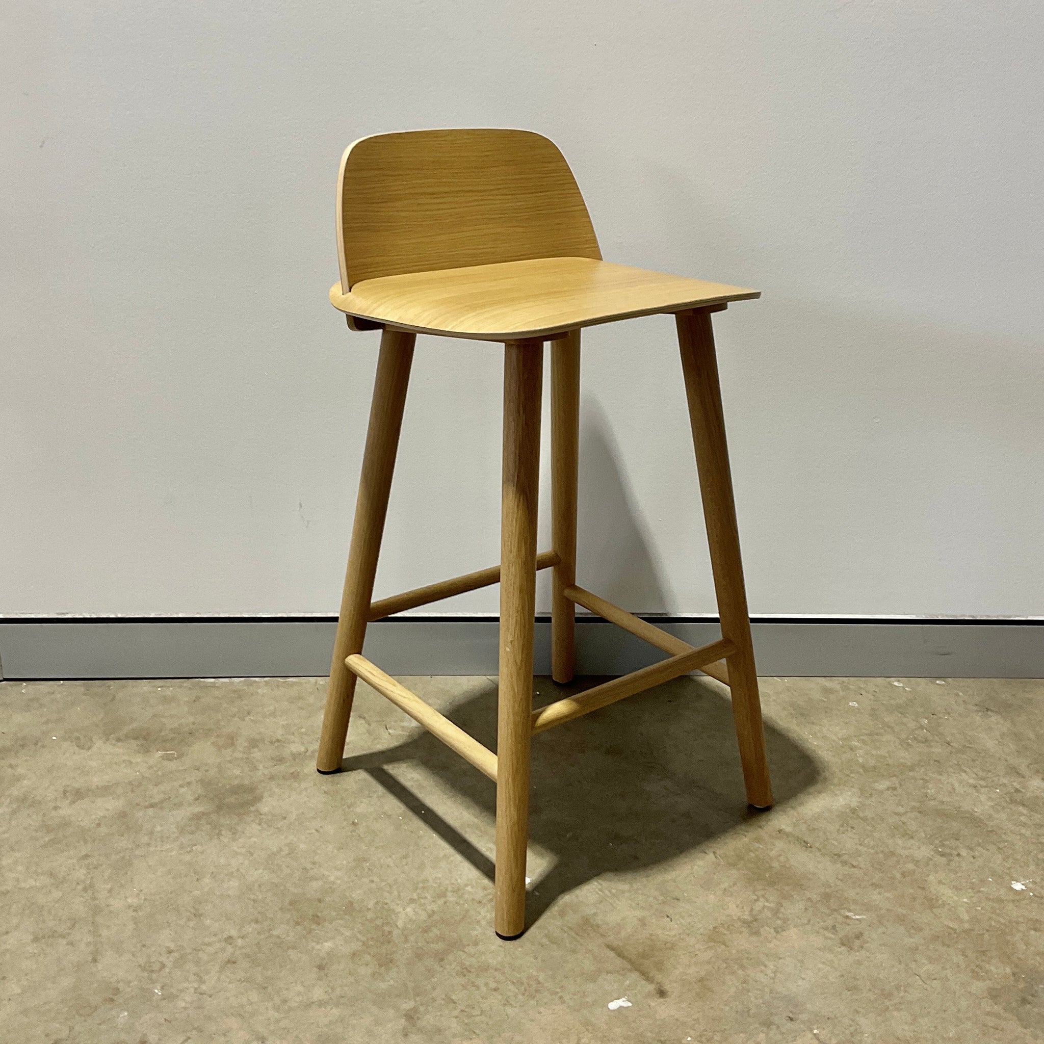 Nerd Bar Stool by Muuto through Living Edge (2 available) – Home ...