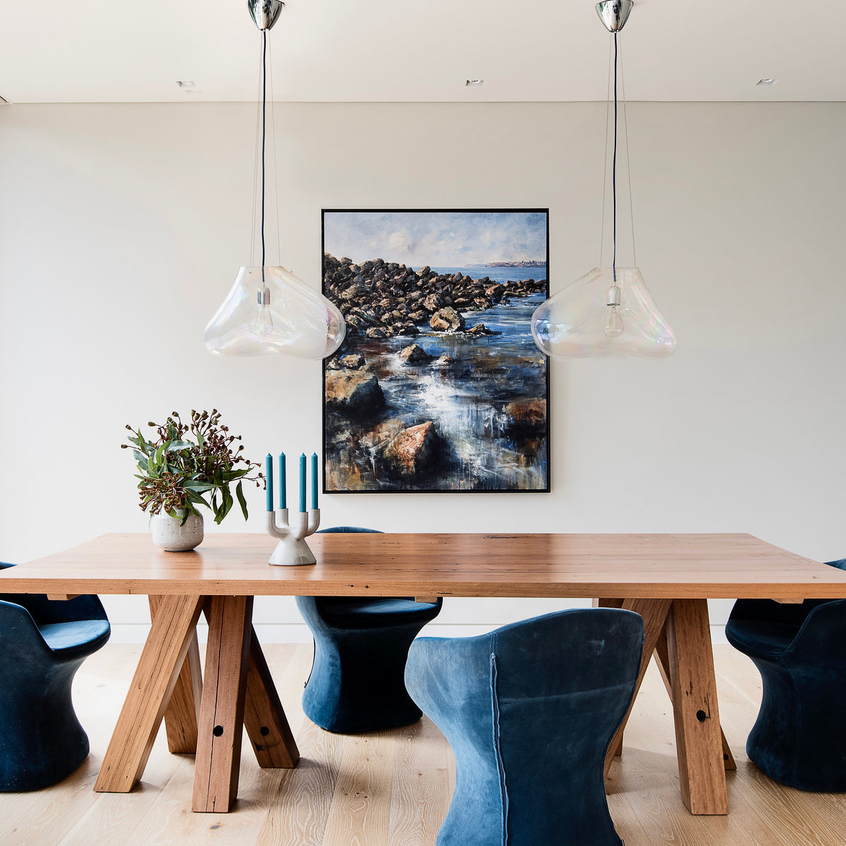 Bolla Large Suspension Lamp by Studio Harry-Paul for Fontana Arte (2 a ...