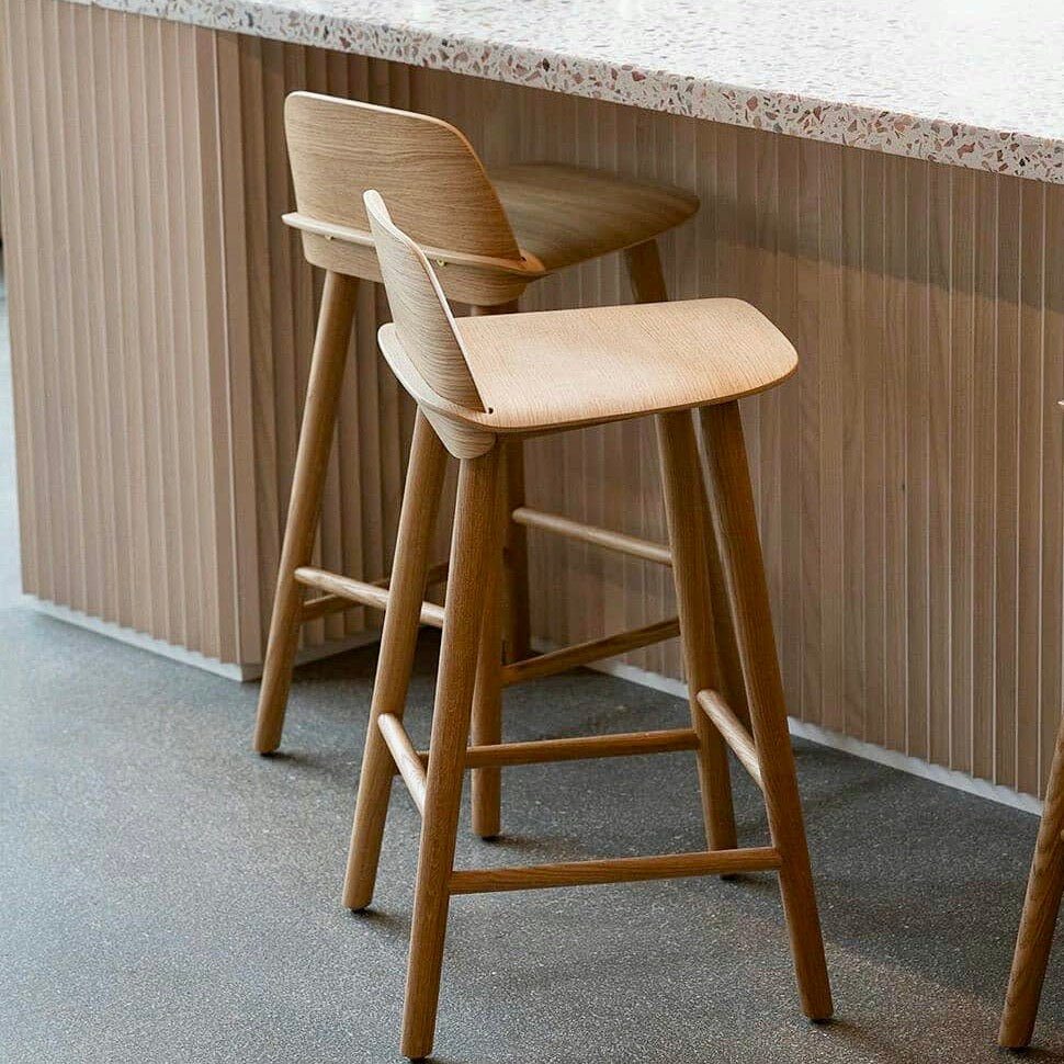 Nerd Bar Stool by Muuto through Living Edge (2 available) – Home ...